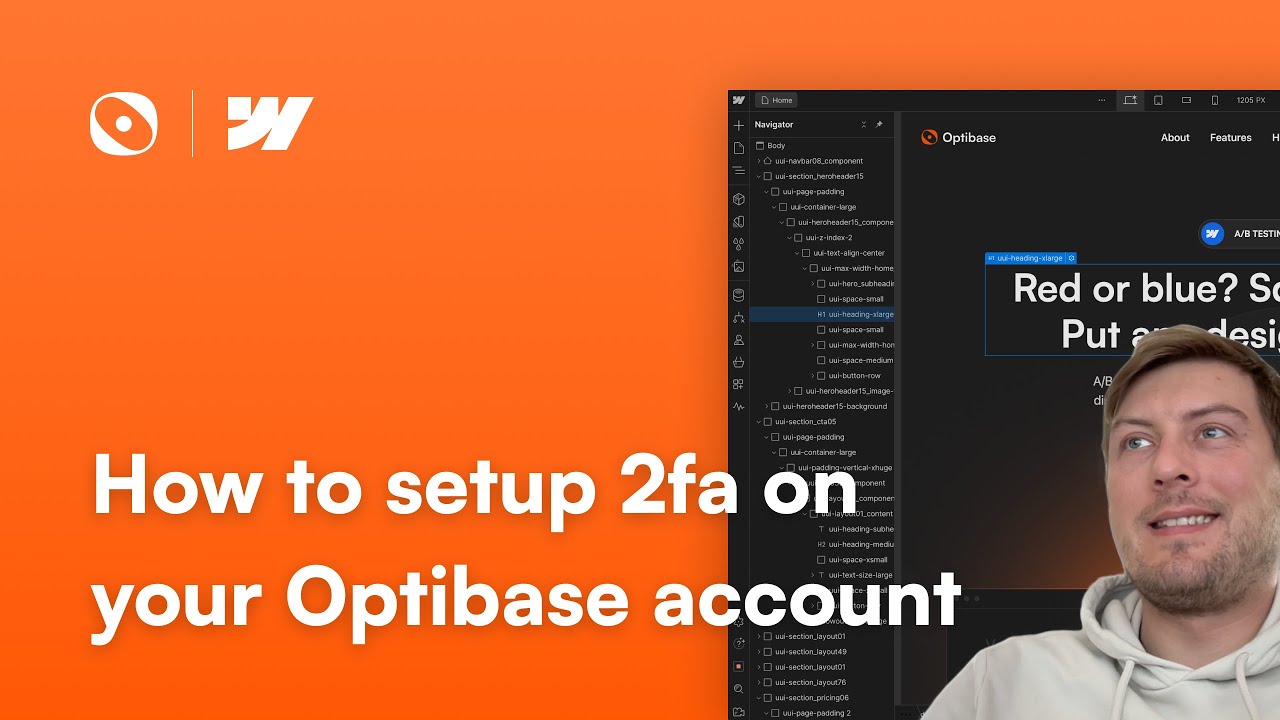 Optibase Tutorial: How to Secure Your Account With 2FA - YouTube