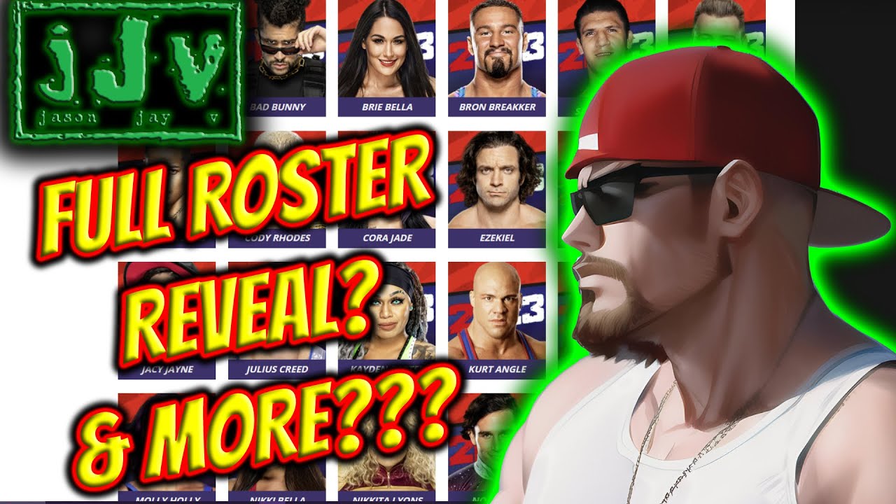 WWE 2K23 - FULL ROSTER REVEAL? & MORE??? - YouTube
