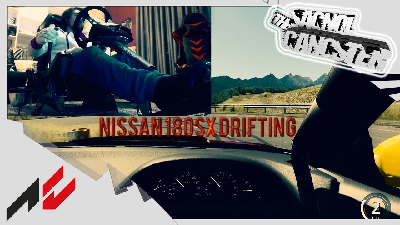 Assetto Corsa - Nissan 180SX D1 Street Drifting / Playseat Evolution ...