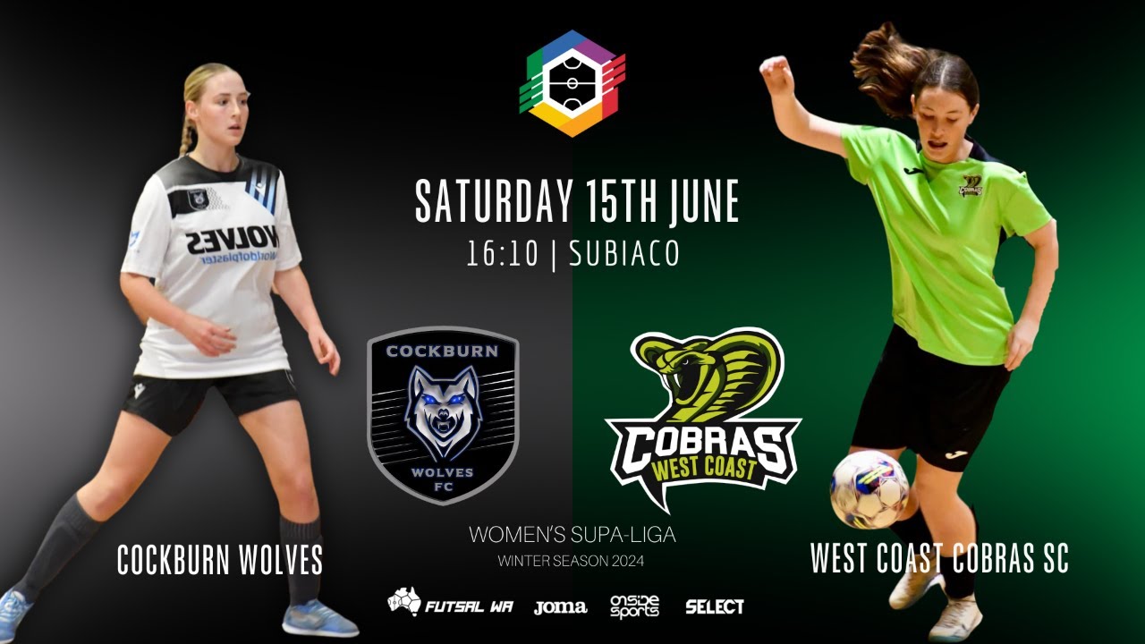 R2 | WSL: Cockburn Wolves vs West Coast Cobras SC - YouTube