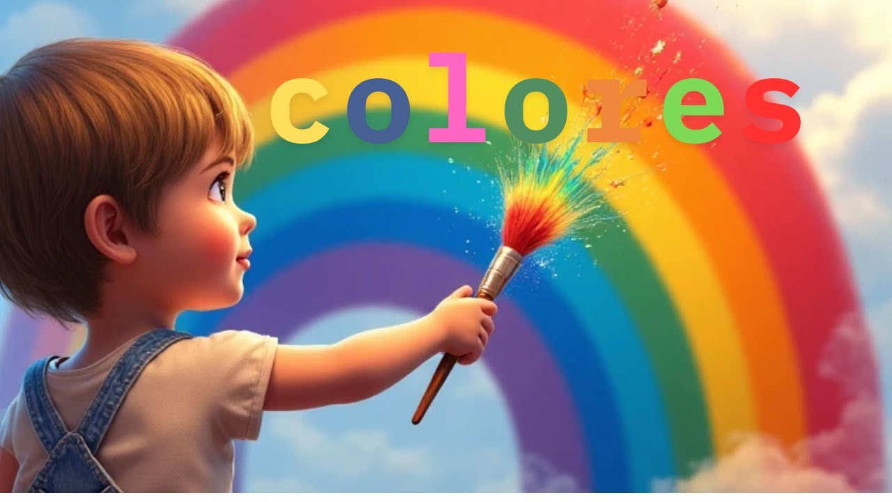 Colores-Canción infantil animada para bailar y aprender los colores🎨 ...
