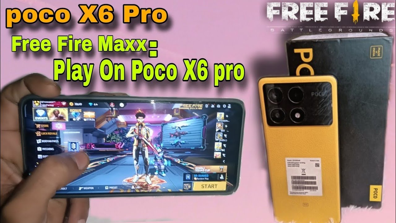 Free Fire Maxx Play On Poco X6 Pro! Free Fire gameplay - YouTube