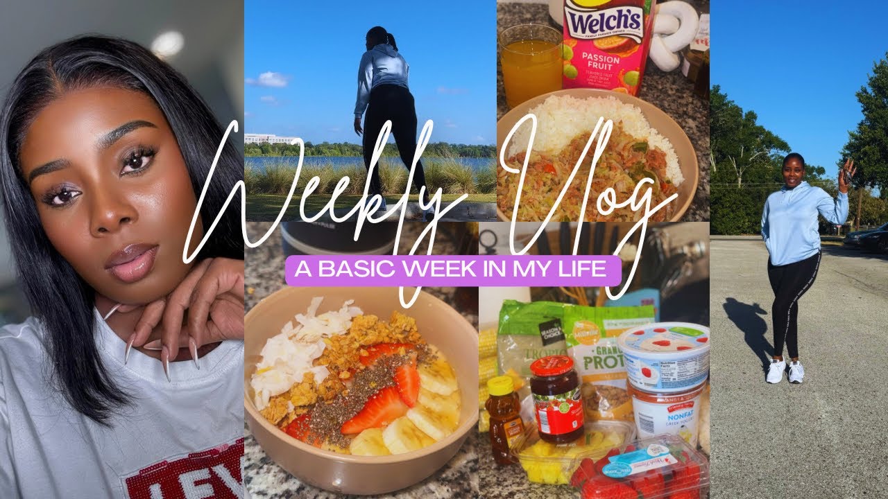 A BASIC WEEK IN MY LIFE VLOG: EATING HEALTHY + CLEANING + ALDI GROCERY ...