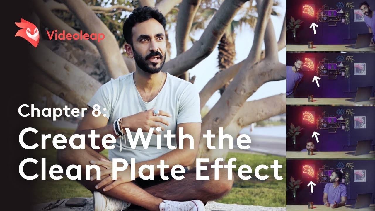 How to create a Clean Plate effect using Videoleap - YouTube