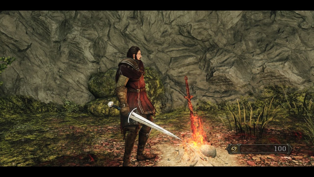 Let's Play DARK SOULS II ep 3 The Forest of Fallen Giants - YouTube