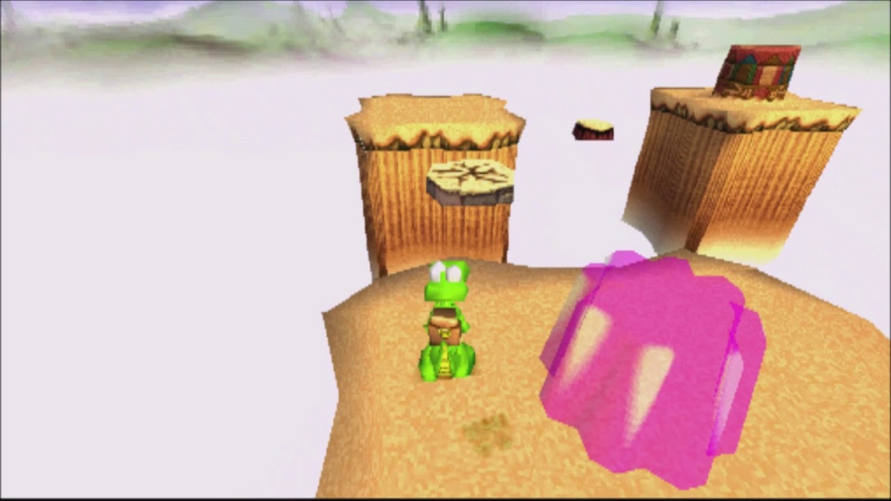 Croc: Legend of the Gobbos - Crystal Island - All Levels (Extended ...