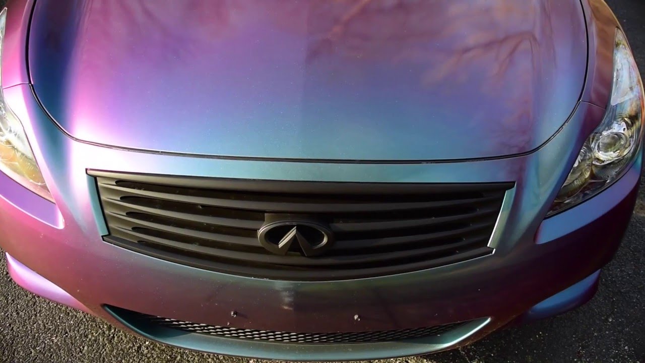 What color is it? Justin's triton colorshift G37 - YouTube