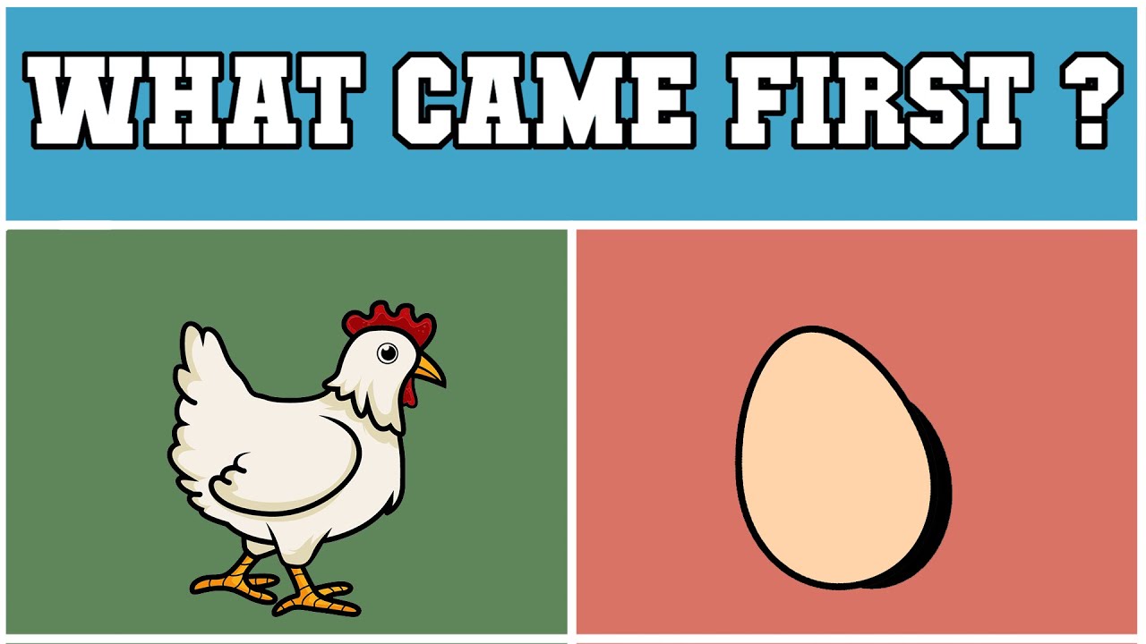 The Chicken or The Egg - What Came First? - YouTube