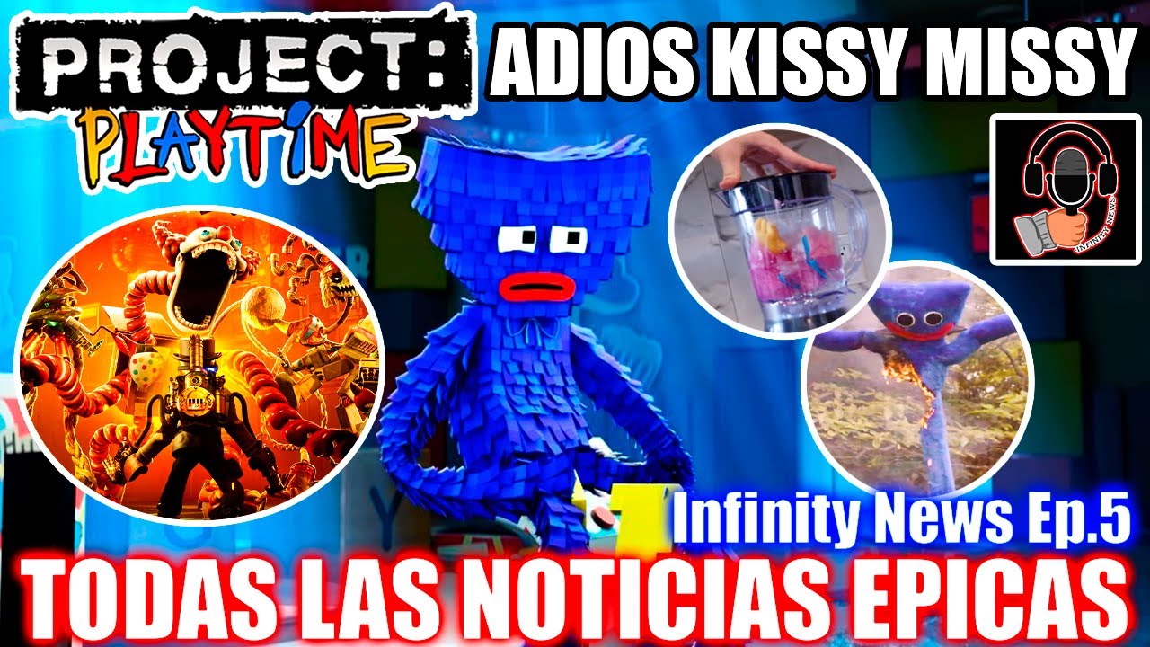 Todo lo nuevo en Poppy Playtime Kissy y Huggy Murieron F | Infinity ...