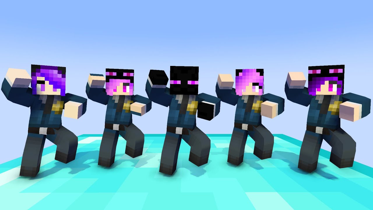 MONSTER SCHOOL : GANGNAM STYLE POLICE ENDERMAN FAMILY - MINECRAFT ANIMATION - YouTube