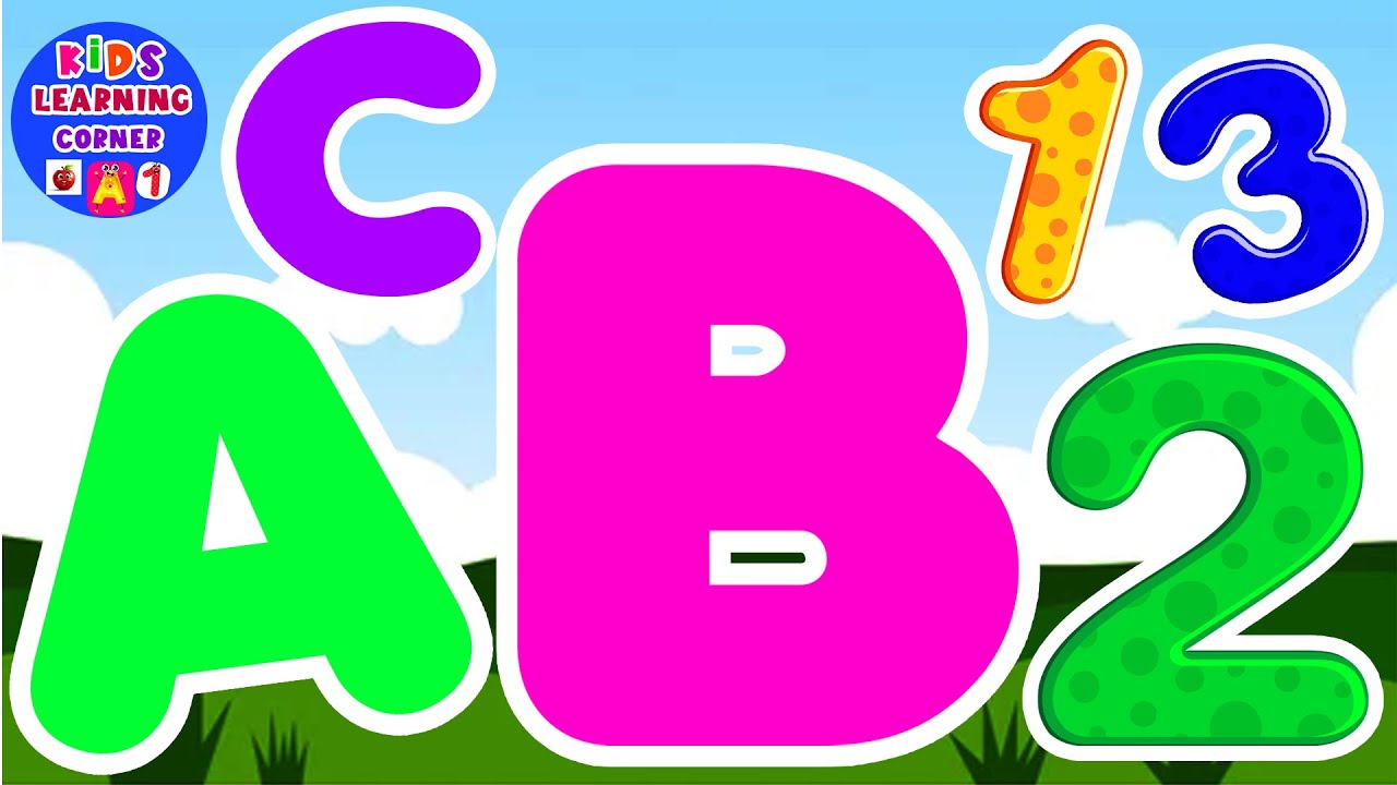 ABC &123 Learning For Toddlers | ABC and Numbers For Preschool | ABC ...