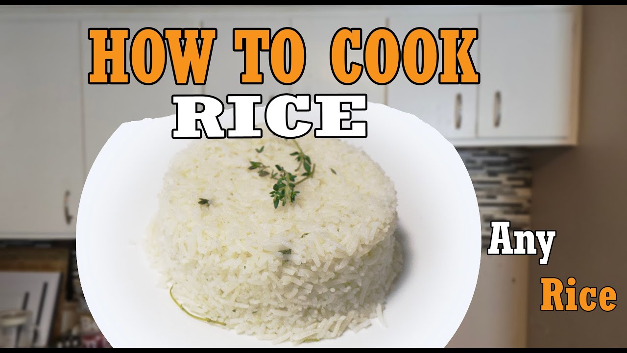 How to COOK RICE on the stove the easy way perfect every time - YouTube