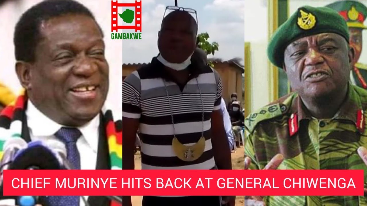 Chief Murinye hits back at General Chiwenga - Guest : Panganai Mhlanga ...