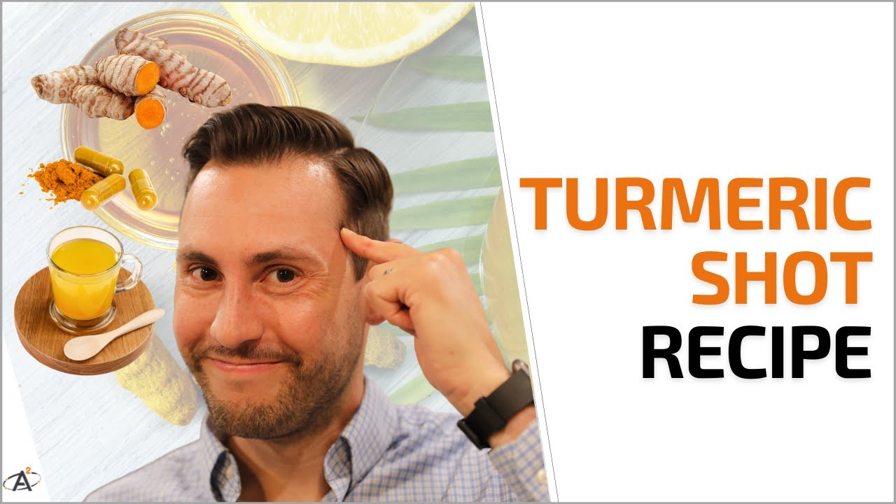 How to Make a Shot of Turmeric for Wellness, Home-Made Recipe - YouTube