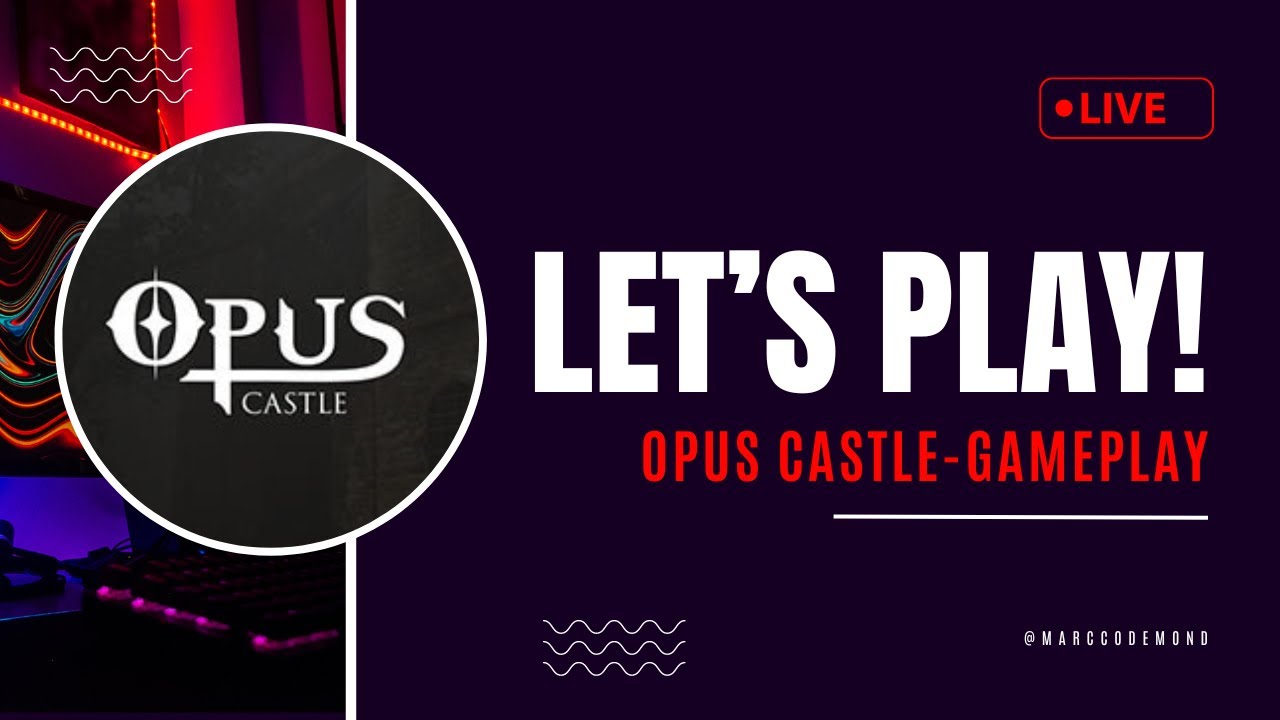 Playing Opus Castle for the 1st Time! | Live Gameplay - YouTube