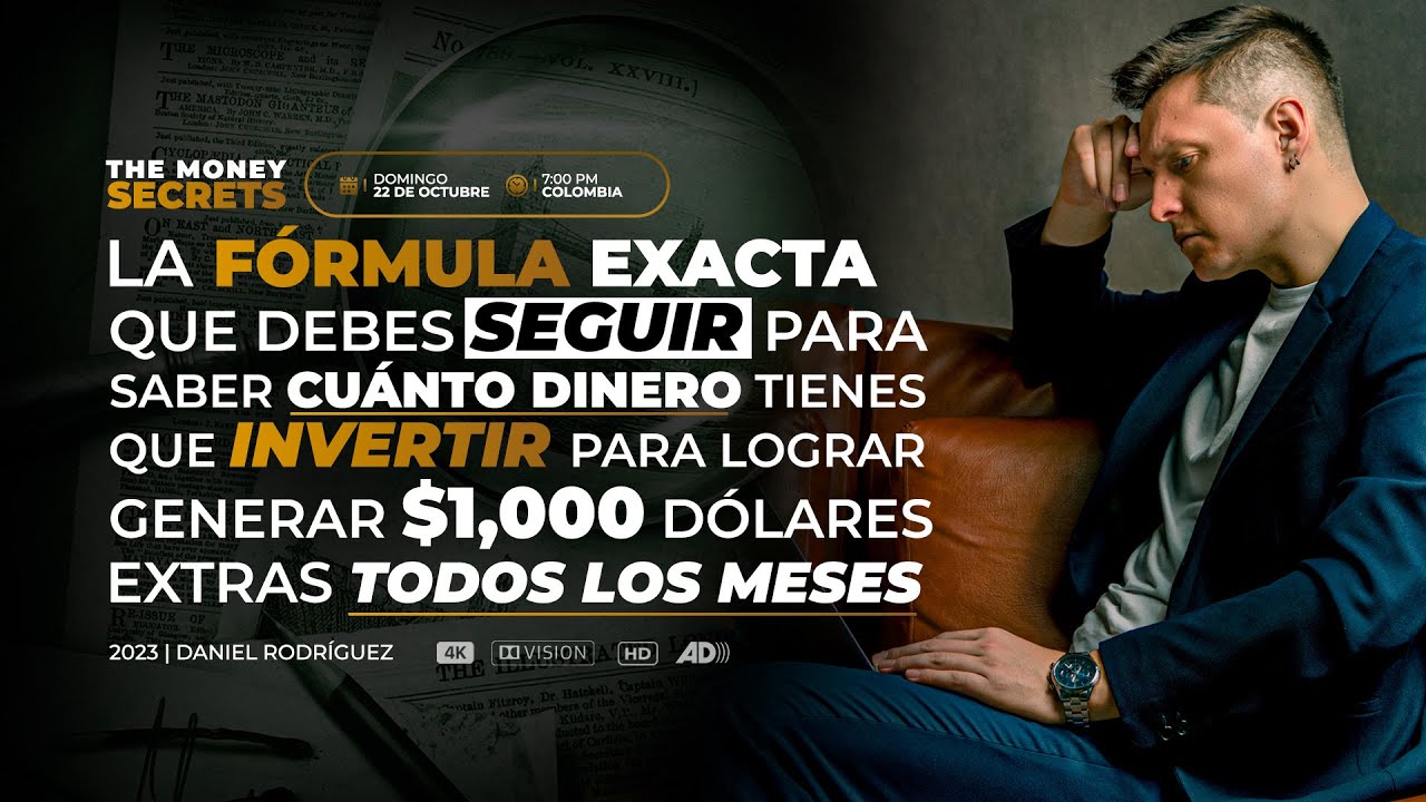 DÍA 01 - La fórmula exacta que debes seguir para saber cuánto dinero ...