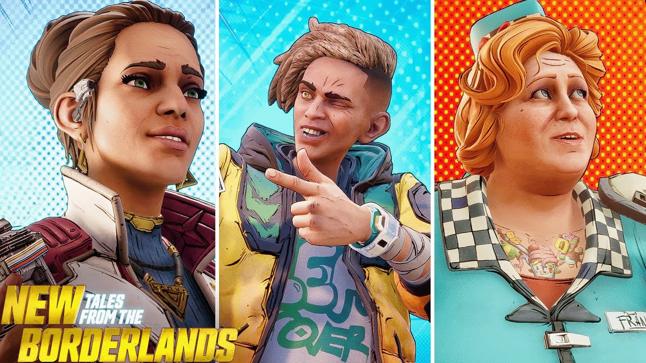 New Tales from the Borderlands - All Character Intros - YouTube