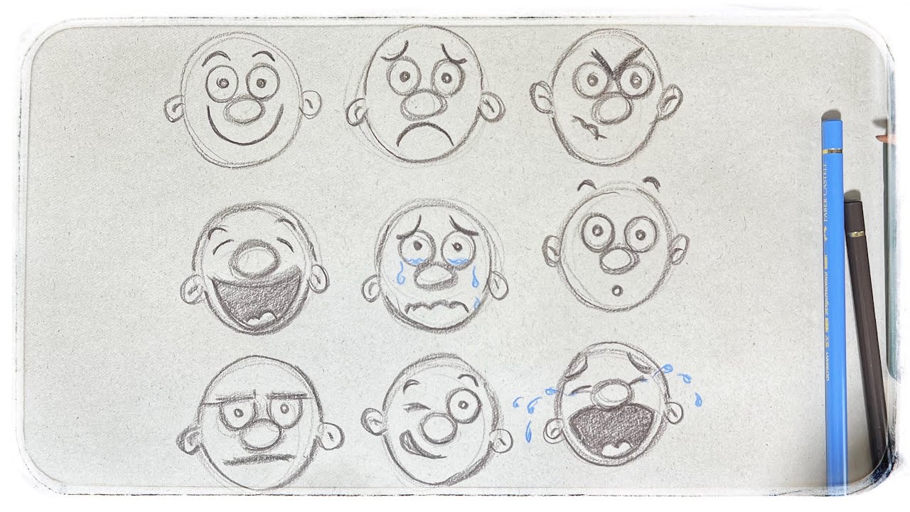 Master Emotions in Art! Draw Hilarious Smiles, Sad Faces & Angry ...