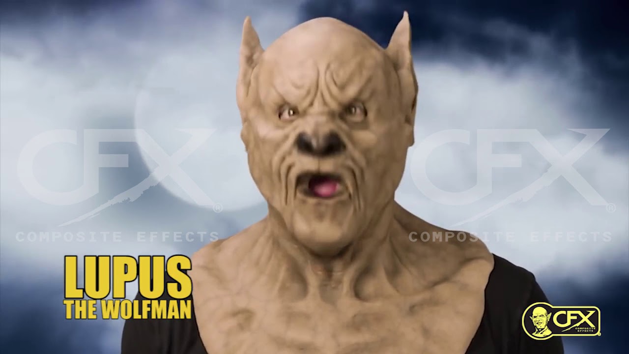 CFX Lupus Silicone Mask Movement Video - YouTube