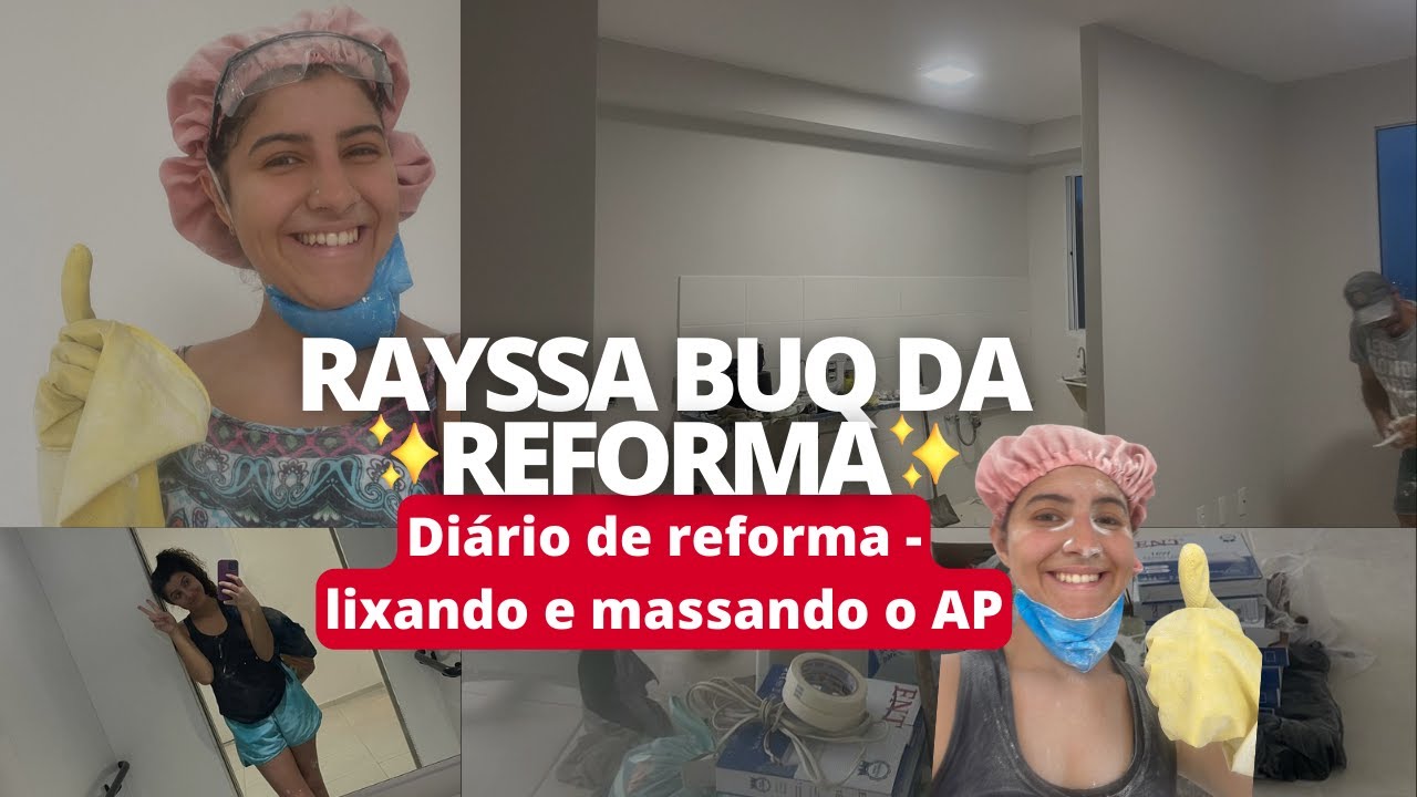 Rayssa Buq da Reforma - Massei e lixei meu Apartamento - YouTube