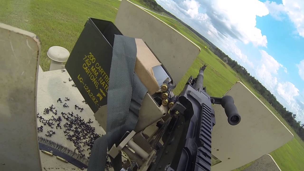 Fort Rucker MPMG range HMWWV shoot - YouTube