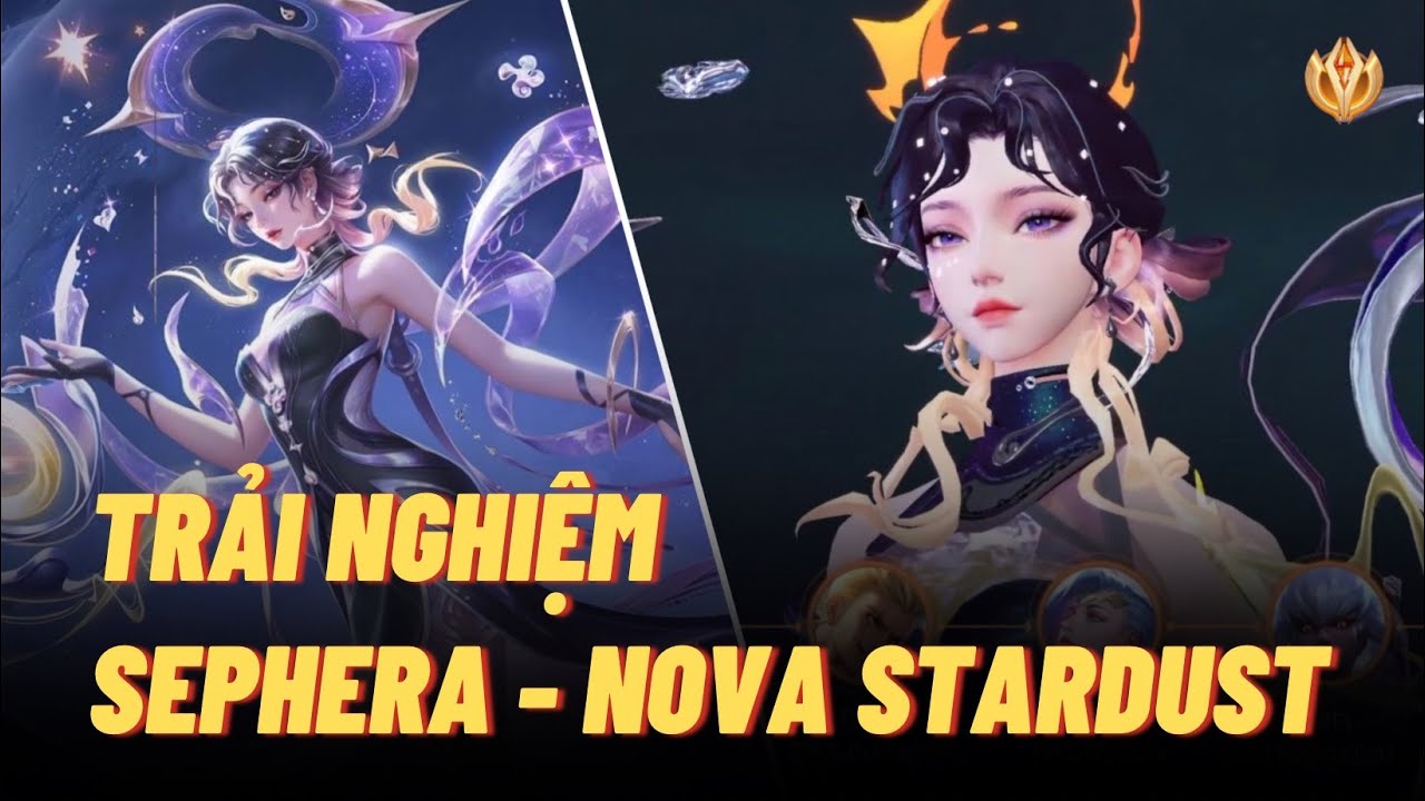 [Icyfoxx] Trải nghiệm Sephera - Nova Stardust skin bậc SS hh không độn bậc đầu tiên của Sephera ...