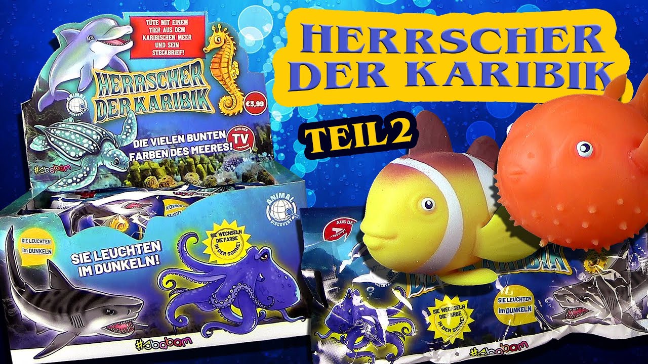 Sbabam ® Herrscher der Karibik - Teil 2 - Unboxing komplettes Display ...