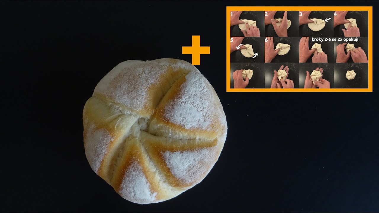 How to shape kaiser rolls || easy instructions - shaping kaiser rolls ...