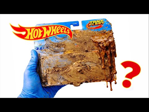 I cleaned a Hot Wheels mini truck | ASMR cleaning