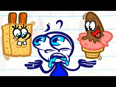 Pencilmation Crew Fart Competition!? In Toot To Boot Animation | Cartoons | Pencilmation