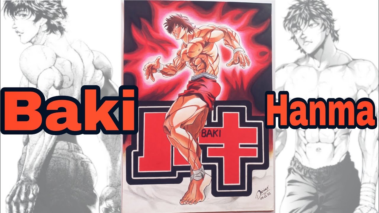 Speed Drawing Baki (Baki Hanma) - YouTube
