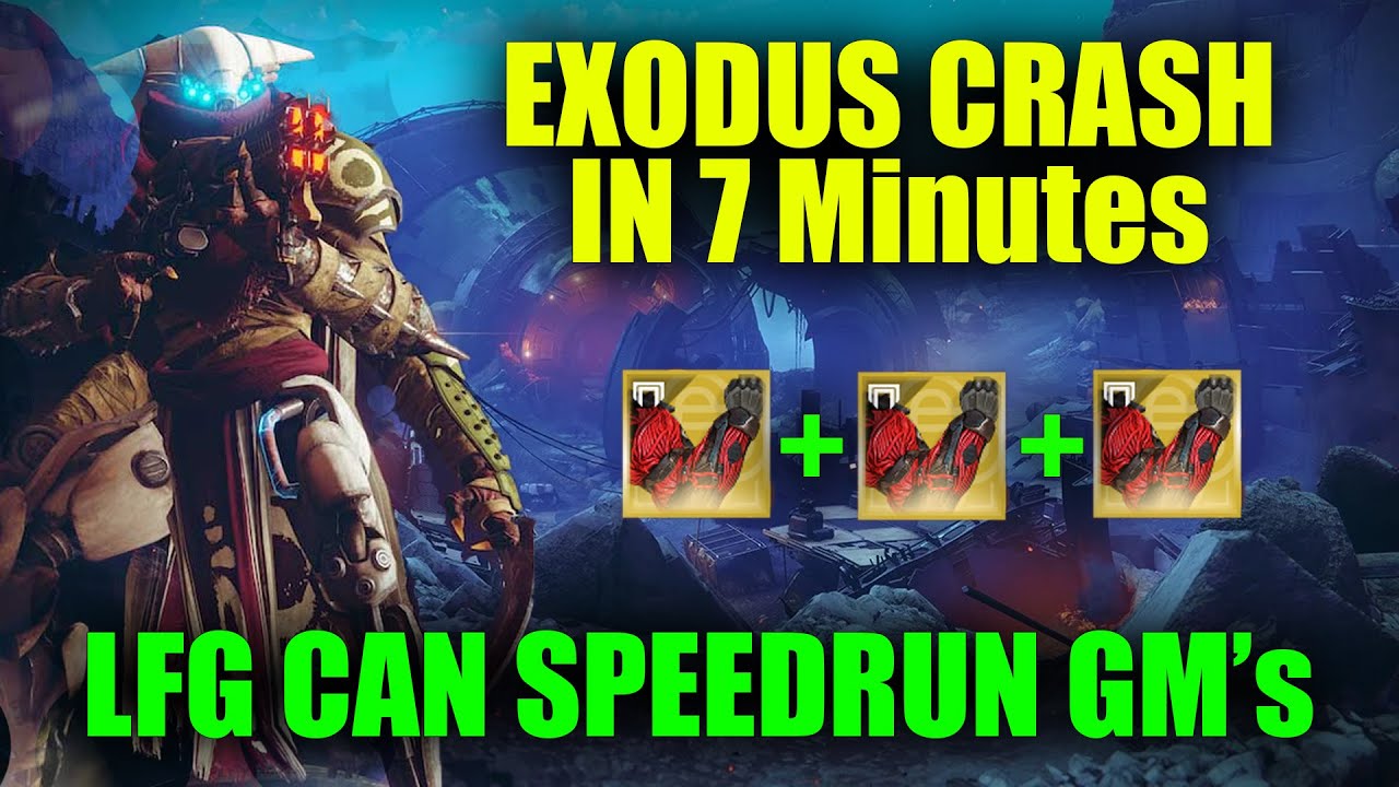 Exodus Crash Grandmaster With LFG In 7 minutes [Destiny 2 The Final ...