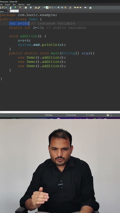 How Instance Variable Work in Java By Zafar Khan Sir - YouTube