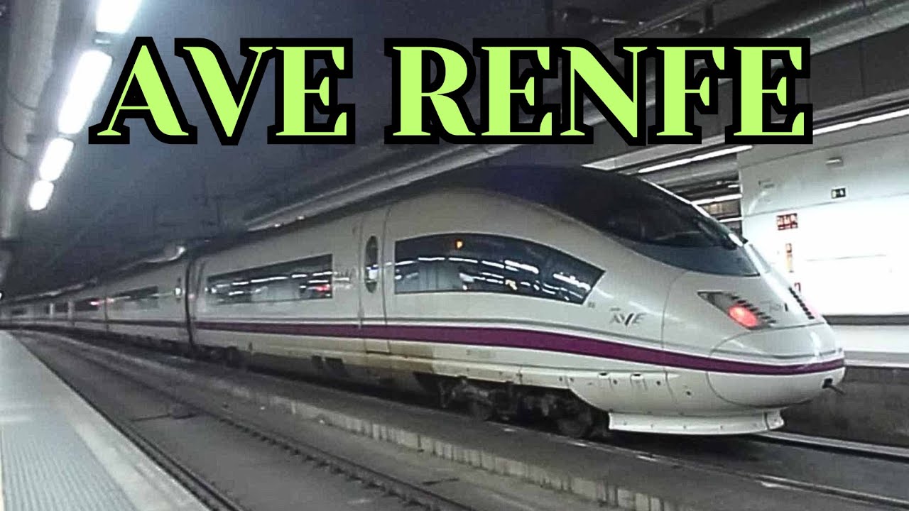 AVE RENFE SERIE 103 Siemens. Barcelona-Madrid. Trenes de alta velocidad ...