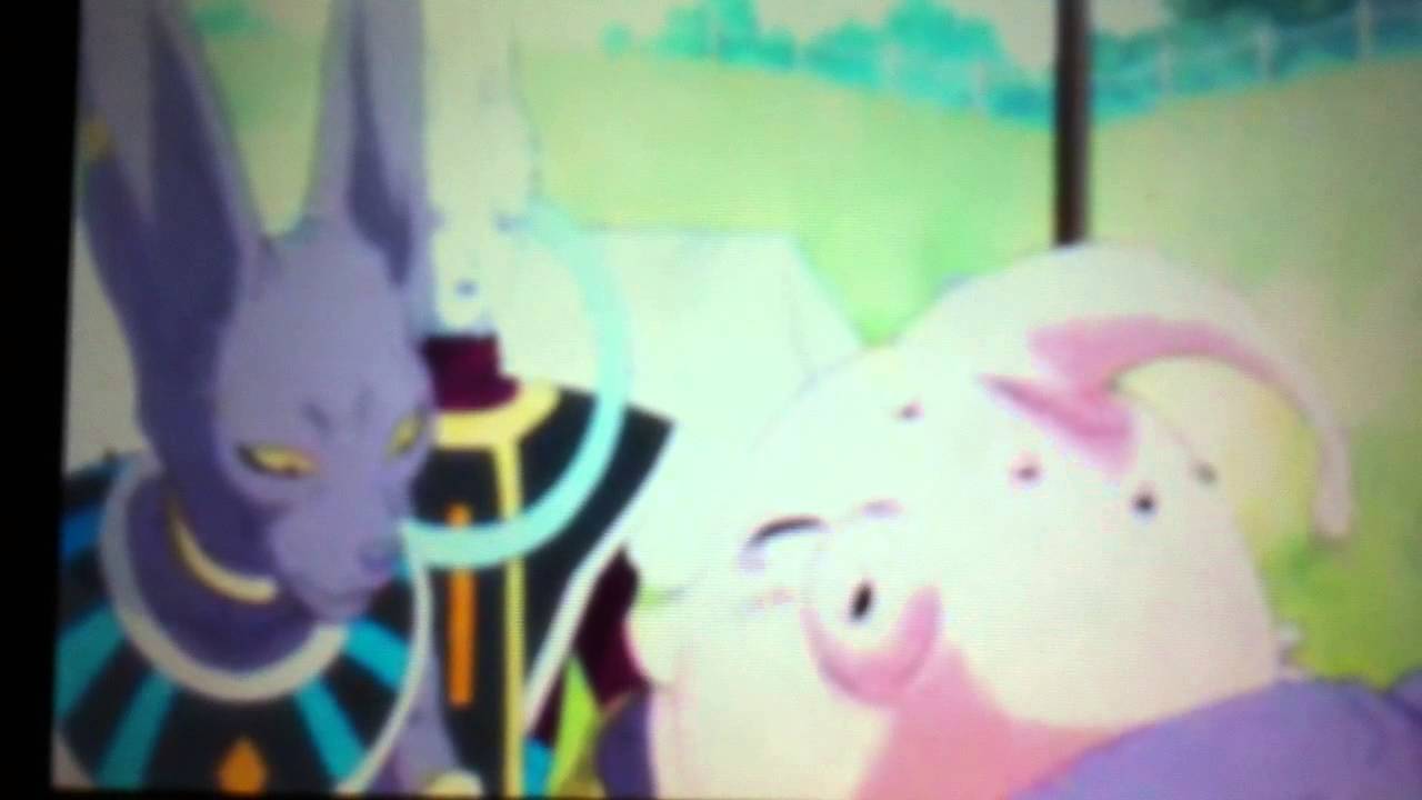 Majin buu makes beres mad bye some type of food - YouTube