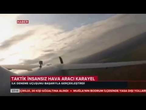 VESTEL KARAYEL İLK DENEME UÇUŞUNU YAPTI