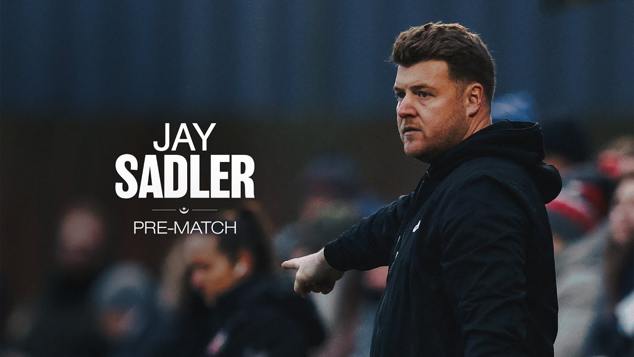 Jay Sadler pre-match 🎙️ | Birmingham v Pompey - YouTube