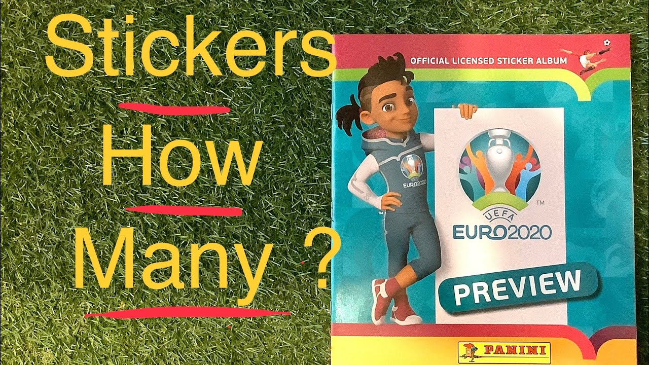 Panini UEFA Euro 2020 Preview Sticker Collection - OMG Many Stickers ...