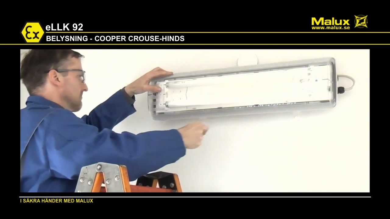 ATEX belysning eLLK | Ex Belysning eLLK | Malux.se - YouTube