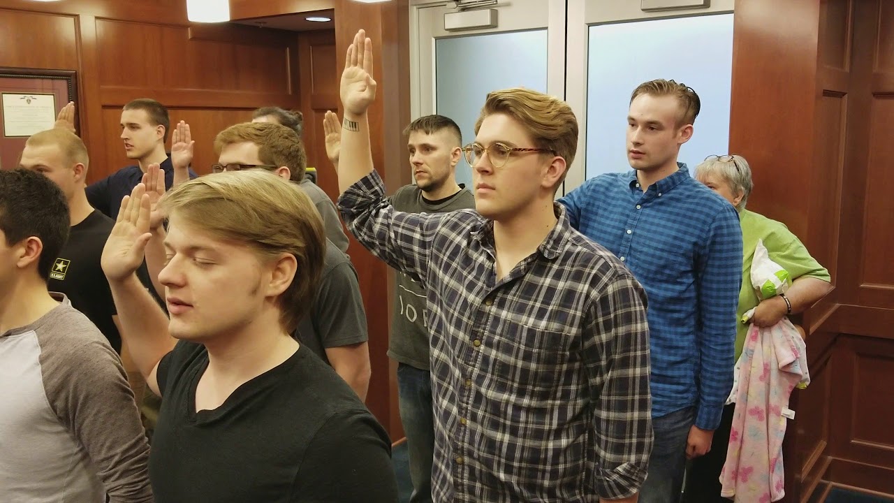 Sammy Dollen. Air Force swearing in ceremony. Knoxville, Tennessee ...