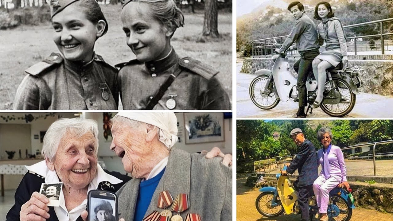 Unveiling the Internet's 'Then and Now' Picture Series - YouTube