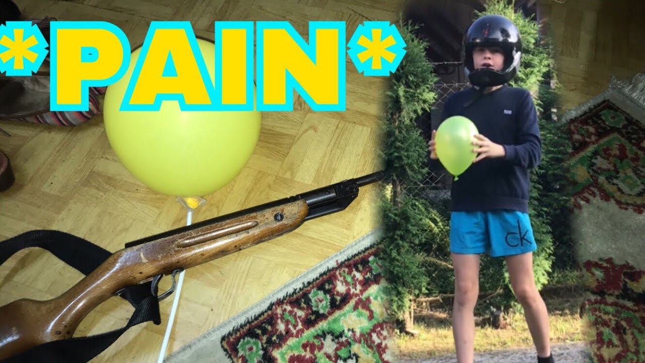 POPPING BALLOONS WITH BARE HANDS *painful* - YouTube