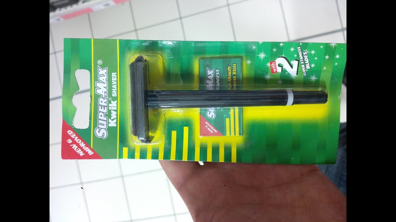 Super Max Kwik Shaver Review - YouTube