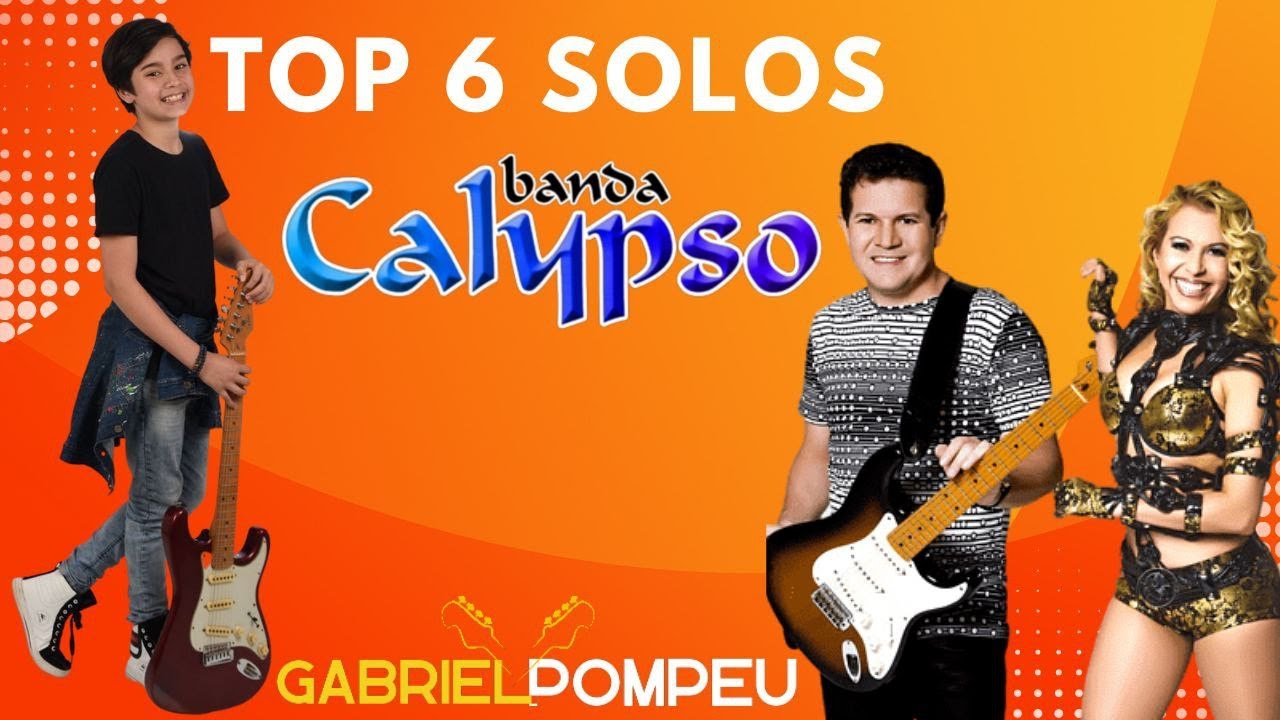 Banda Calypso - Dançando Calypso A Lua Me Traiu ! 5 tops solos Gabriel ...