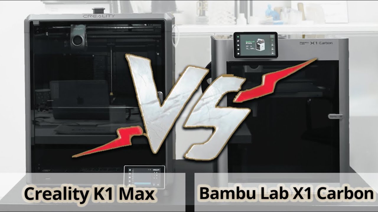 Bambu Lab X1 Carbon vs Creality K1 Max: FDM 3D печать на острие ...
