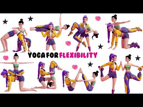 Calm & Easy Partner Yoga Routine I  Best Friend Yoga for Full Body Relax | Yoga ✨