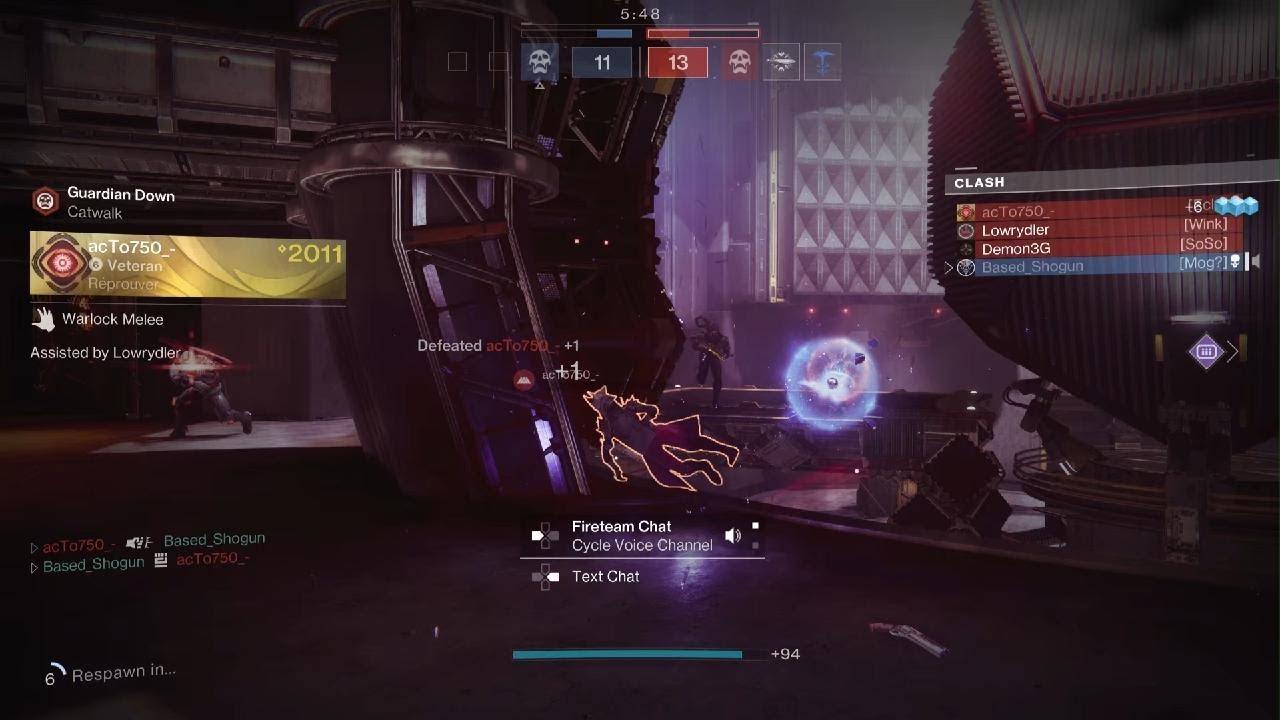 Destiny 2 comp 1v3 for seven minutes - YouTube