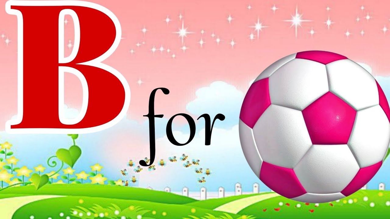 a for apple, b for ball, ABCD song, alphabet #aforapple #atoz - YouTube