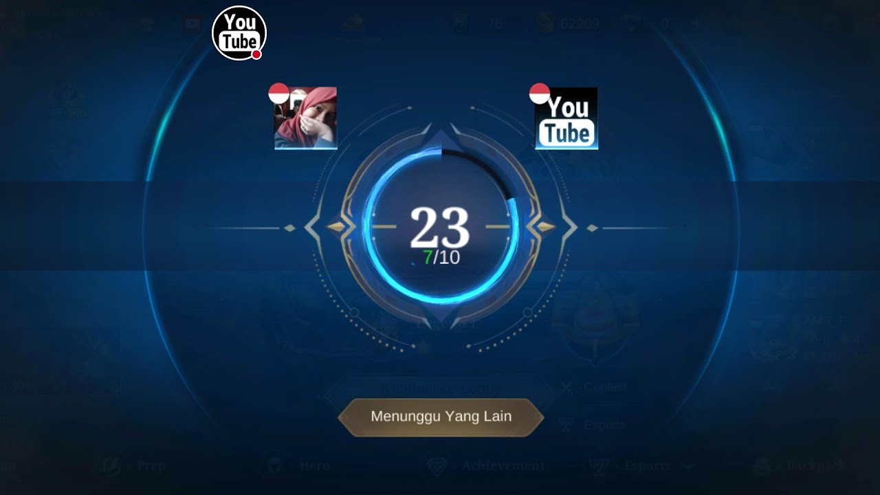 live mabar ml legend, live mabar ml rank epic - YouTube