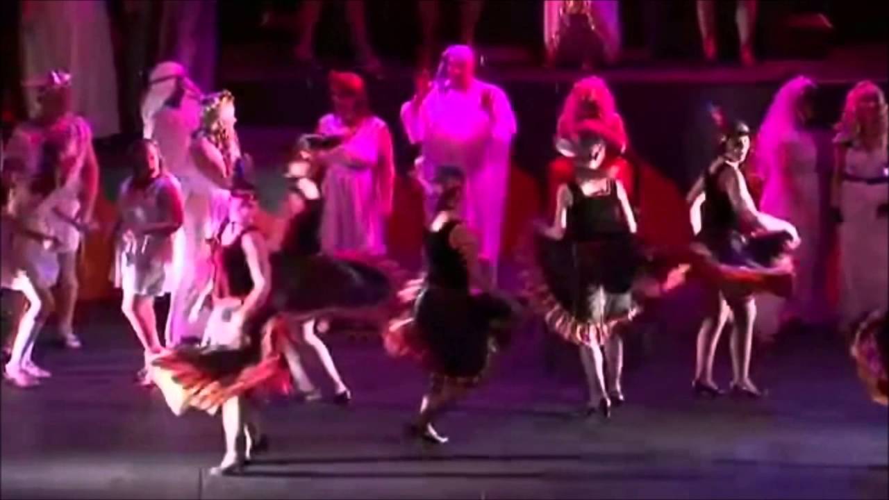 Hymn to Bacchus and The Can Can - Orpheus in the Underworld 2012 - YouTube